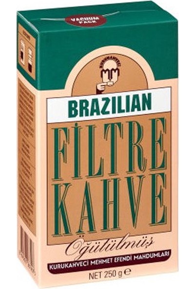 Mehmet Efendi Brazilian Filtre Kahve 250 gr