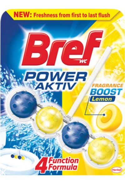 Bref Wc Power Aktiv Sistem Limon Kokulu 50 gr Bref Wc Power Aktiv Sistem Limon Kokulu 50 gr