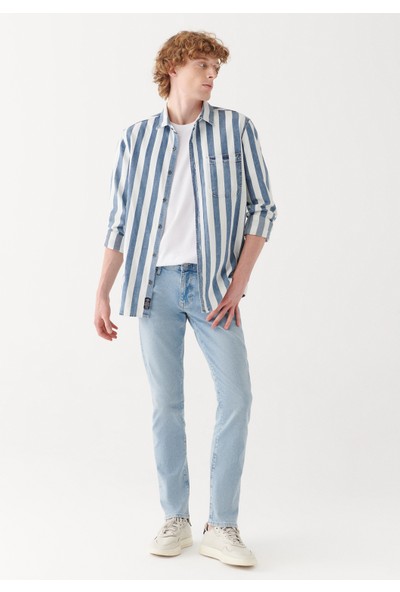 Mavi Marcus Gök Mavi 90S Jean Pantolon Mavi Marcus Gök Mavi 90S Jean Pantolon
