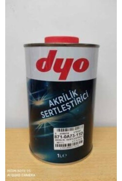 Dyo Akrilik Sertleştiricii 1l Dyo Akrilik Sertleştiricii 1l