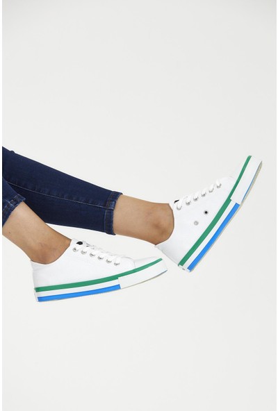 Rodi Kadın Spor Ayakkabı Sneakers Sargılı Keten RD22YB410007 Rodi Kadın Spor Ayakkabı Sneakers Sargılı Keten RD22YB410007