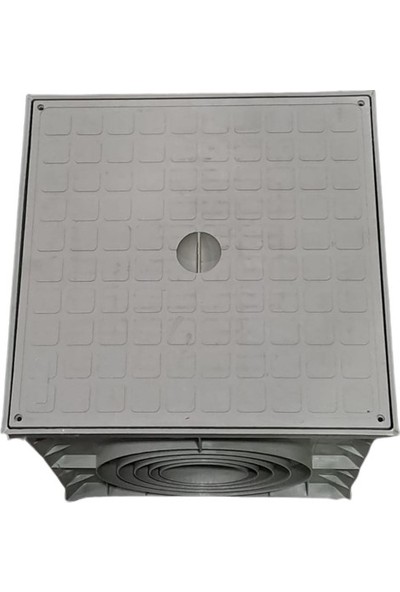 Nalbur Center Plastik Yeraltı Buat ve Rögar Kapağı 48X48X45