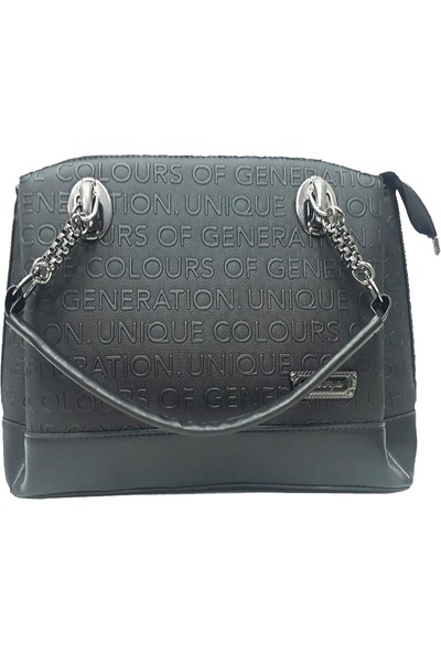 Janussi 1004 Yazılı Trend Fashion Kadın Çantası