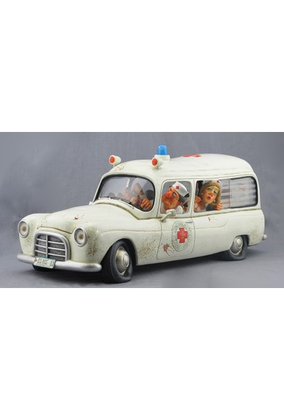 Forchino The Ambulance Koleksiyon Araba Ambulans Figürü 38 cm Forchino The Ambulance Koleksiyon Araba Ambulans Figürü 38 cm
