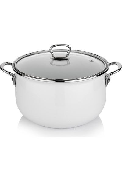 Schafer Glaze Emaye Yogurt Tenceresi Schafer Glaze Emaye Yogurt Tenceresi