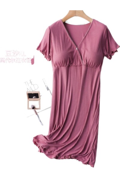 Lilac Knot Kadın Yazlık Kısa Kol Hamile Elbisesi (Yurt Dışından) Lilac Knot Kadın Yazlık Kısa Kol Hamile Elbisesi (Yurt Dışından)