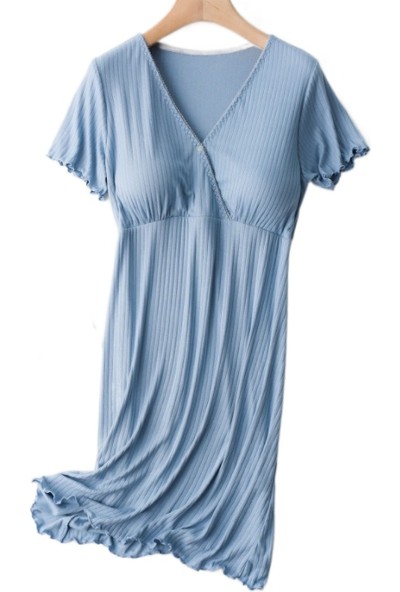 Lilac Knot Kadın Yazlık Kısa Kol Hamile Elbisesi (Yurt Dışından) Lilac Knot Kadın Yazlık Kısa Kol Hamile Elbisesi (Yurt Dışından)