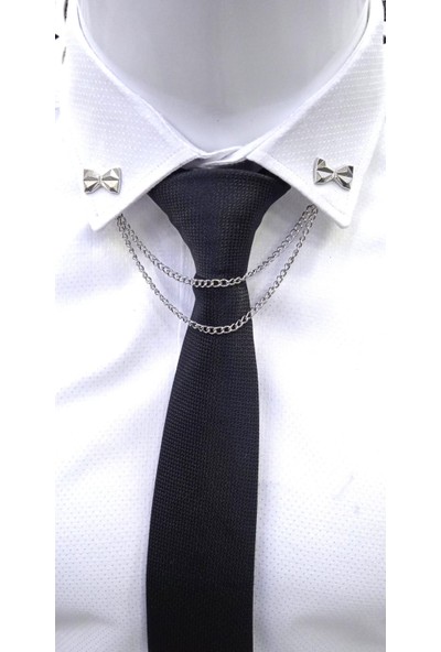 By Yavuz Gömlek Yaka Iğnesi Papyon