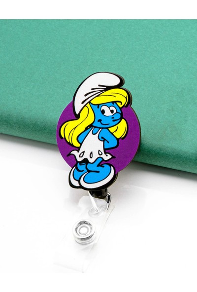 Apptakı Şirinler Şirine Yoyo Yaka Kartığı Yoyo Kartlık - YOY0022