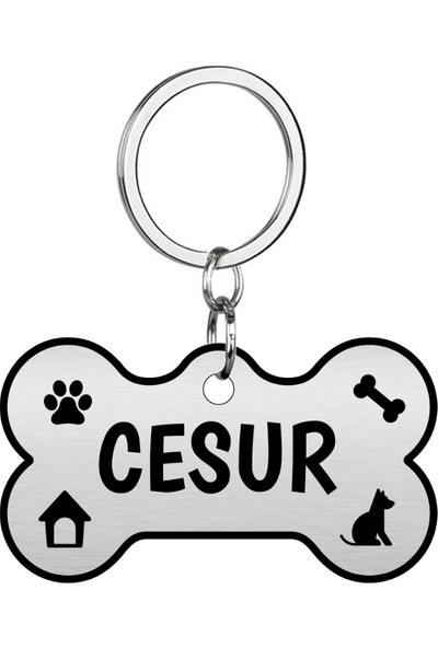 Obibaskı Isme Özel Köpek Isim Künyesi Kaybolursam Ara