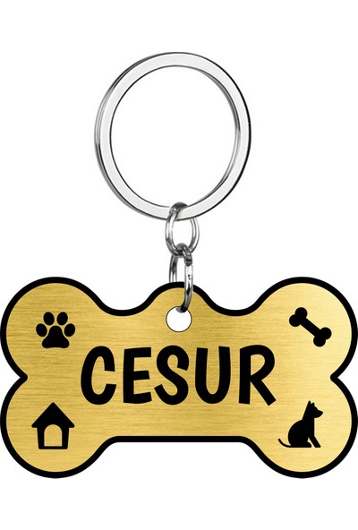 Obibaskı Isme Özel Köpek Isim Künyesi Kaybolursam Ara