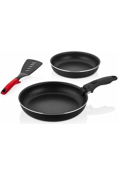 Papilla Motto 4lü Tava Seti Siyah