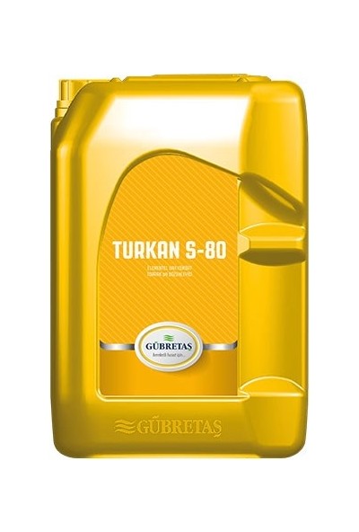Gübretaş Turkan S 80 Sıvı Kükürt (20 Lt) Gübretaş Turkan S 80 Sıvı Kükürt (20 Lt)