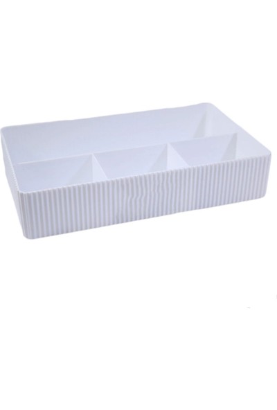 Kat Kat 4 Bölmeli Organizer Kutu Set Makyaj Mutfak Banyo Düzenleyici Kat Kat 4 Bölmeli Organizer Kutu Set Makyaj Mutfak Banyo Düzenleyici
