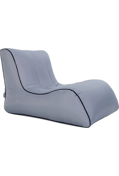 ZHKJ Shop BB1803 Katlanabilir Taşınabilir Şişirilebilir Kanepe Tek Açık Şişirilebilir Koltuk, Boyut: 100 x 80 x 70CM (Gri) ZHKJ Shop BB1803 Katlanabilir Taşınabilir Şişirilebilir Kanepe Tek Açık Şişirilebilir Koltuk, Boyut: 100 x 80 x 70CM (Gri)