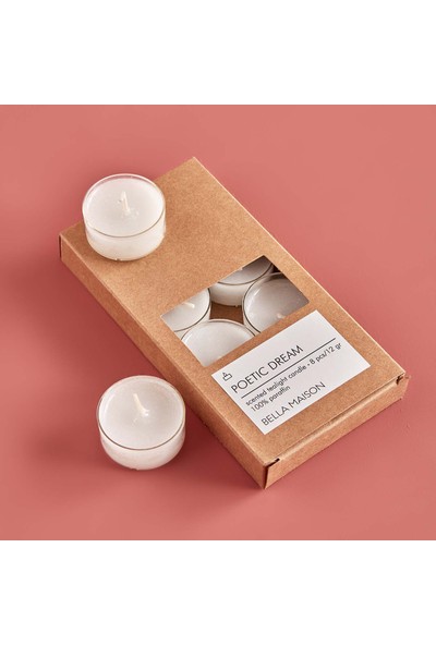 Bella Maison Poetic Dream 8'li Tealight Mum