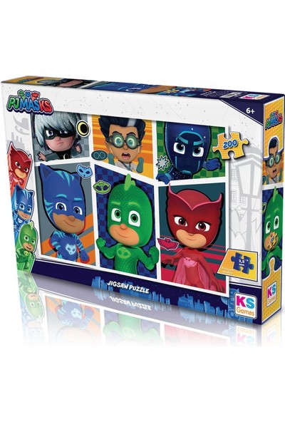 KS PJM113 Ks Pj Masks / 200 Parça Puzzle KS PJM113 Ks Pj Masks / 200 Parça Puzzle
