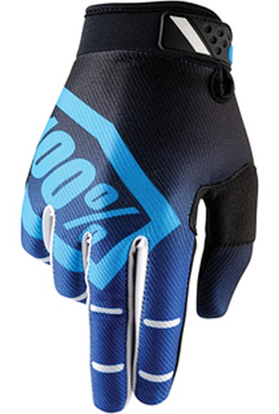 Smart Cabin Baskılı Tam Parmak Ince Motosiklet Eldiveni - Mavi (Yurt Dışından)