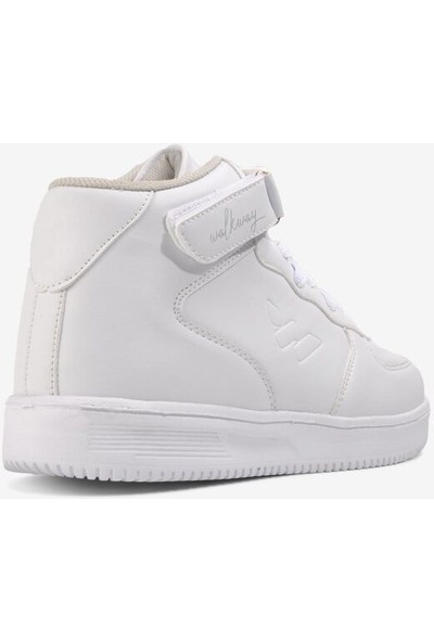 Pabucmarketi Fuji Beyaz Bilek Boy Hi Sneaker
