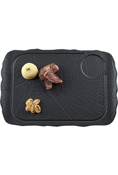 Bonna Porselen Shade Sunum Tabağı 35 x 24 cm