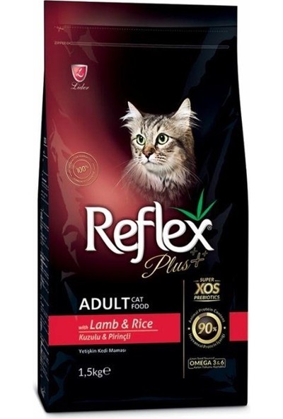 Reflex 1,5 kg Kuzulu & Pirinçli Yetişkin Kedi Maması Reflex 1,5 kg Kuzulu & Pirinçli Yetişkin Kedi Maması