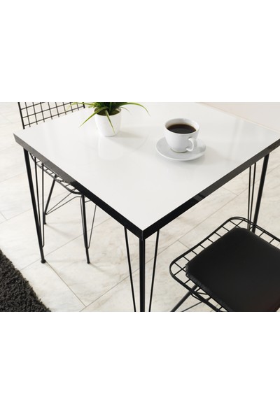 Trendy Assel Beyaz Mutfak Masası Balkon Masası 70X70(SANDALYELER Dahil Değildir) Trendy Assel Beyaz Mutfak Masası Balkon Masası 70X70(SANDALYELER Dahil Değildir)