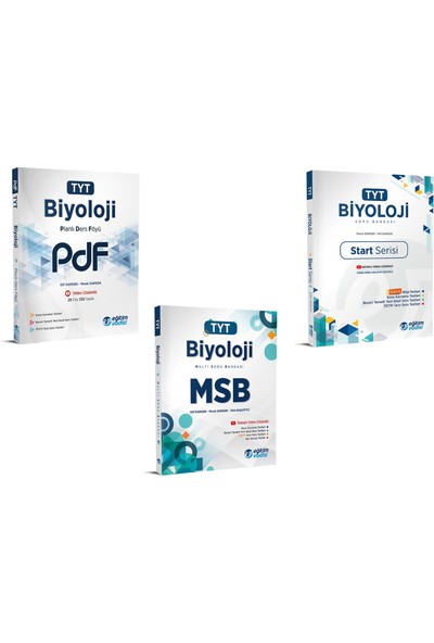 Eğitim Vadisi Yayınları TYT 2023 Biyoloji Start + Pdf + Msb 3 Kitap Eğitim Vadisi Yayınları TYT 2023 Biyoloji Start + Pdf + Msb 3 Kitap