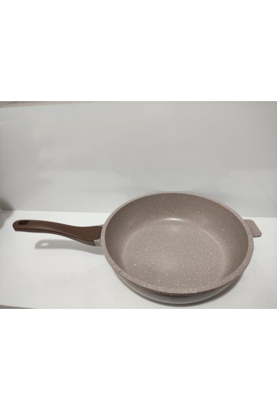 Thermoad 28 cm Granit Döküm Kore Model Wok Tava Vizon Thermoad 28 cm Granit Döküm Kore Model Wok Tava Vizon