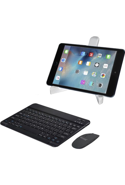 Microcase iPad 8.nesil 10.2 Inch 2020 Bluetooth Klavye ve Mouse (Tr Sticker) + Tablet Standı -AL2765 Microcase iPad 8.nesil 10.2 Inch 2020 Bluetooth Klavye ve Mouse (Tr Sticker) + Tablet Standı -AL2765