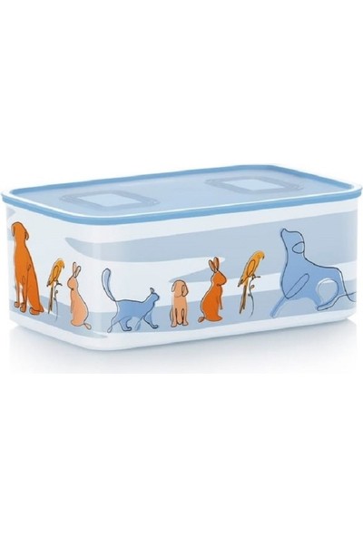 Tupperware Su Hayvanlar 2.9 lt Sıkı Kapaklı Saklama Kabı