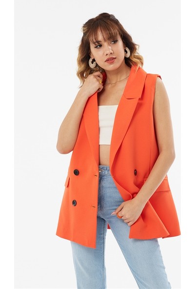 Nisan Hürrem Yelek Oranj N22-1431