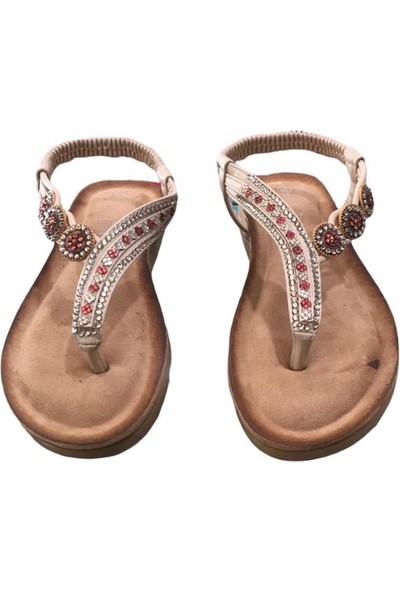 Guja %100 Orjinal Lastikli Yazlık Ortopedik Taşlı Kadın Sandalet Guja %100 Orjinal Lastikli Yazlık Ortopedik Taşlı Kadın Sandalet