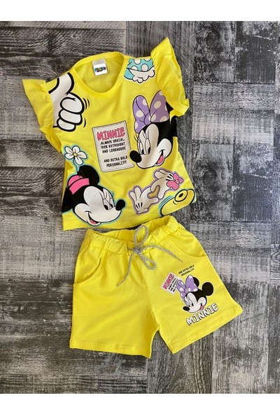 Carollina Sport Kız Çocuk Şort Takımı