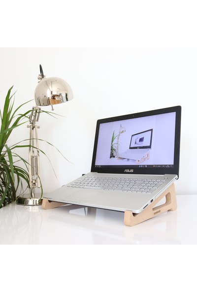 Hanwood Laptop Standı - Laptop Yükseltici - Notebook Standı - Ahşap - ALS2 Hanwood Laptop Standı - Laptop Yükseltici - Notebook Standı - Ahşap - ALS2