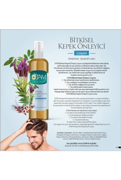 Bitkisel Kepek Önleyici Bakım Losyonu Bitkisel Kepek Önleyici Bakım Losyonu