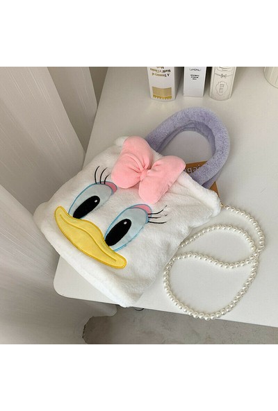 HQ Store Donald Duck Beyaz Peluş Sırt Çantası Kızlar (Yurt Dışından) HQ Store Donald Duck Beyaz Peluş Sırt Çantası Kızlar (Yurt Dışından)