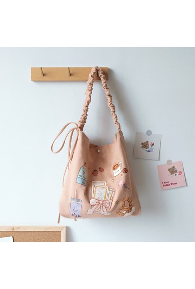 HQ Store Pembe Bayan Kanvas Omuz Çantası Alışveriş Çantası (Yurt Dışından) HQ Store Pembe Bayan Kanvas Omuz Çantası Alışveriş Çantası (Yurt Dışından)
