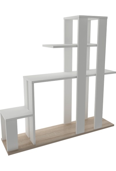 Decoma Çiçeklik Parlak Beyaz Sonomo