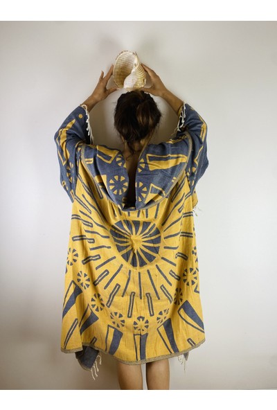 Plaj Kıyafeti Giyilebilir Peştemal Pareo Plaj Kıyafeti Giyilebilir Peştemal Pareo