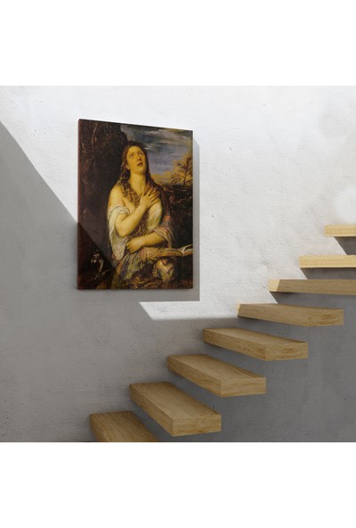 Harita Sepeti Titian Tiziano Vecellio'un 'tövbe Eden Magdalene' Eseri Kanvas Tablo Harita Sepeti Titian Tiziano Vecellio'un 'tövbe Eden Magdalene' Eseri Kanvas Tablo
