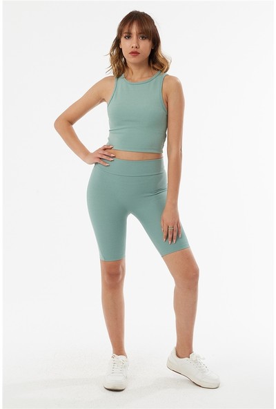 Avrile Kaşkorse Tayt Mint AP22-1014