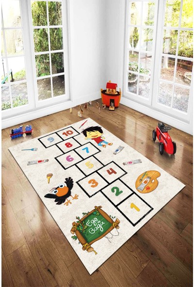 Dekomod Dekoratif Dijital Baskılı Kaymaz Taban Ege Ile Gaga Trt Lisanslı Çocuk Halısı Dekomod Dekoratif Dijital Baskılı Kaymaz Taban Ege Ile Gaga Trt Lisanslı Çocuk Halısı