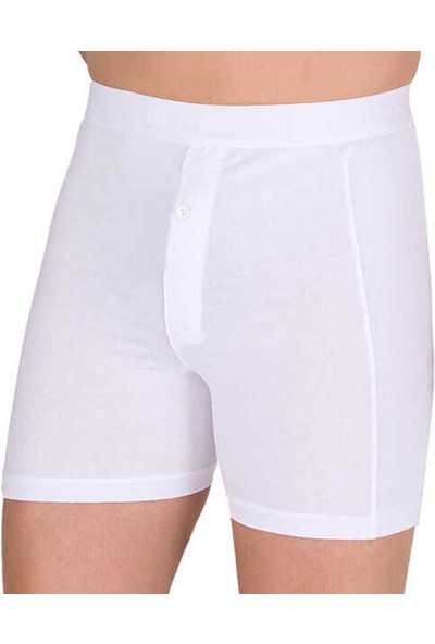 Berrak 1059 Erkek Boxer - Beyaz - M Berrak 1059 Erkek Boxer - Beyaz - M