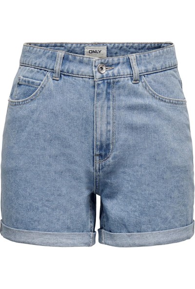 Only Kadın Şort 15230571 Onlvega Hw Mom Shorts