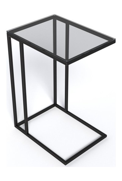 Thorqtech Fiona C Sehpa Siyah Çok Amaçlı Metal Güvenli Füme Temper Camlı C Sehpa Thorqtech Fiona C Sehpa Siyah Çok Amaçlı Metal Güvenli Füme Temper Camlı C Sehpa