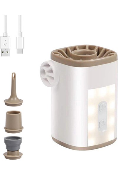 Kkmoon Işıklı Taşınabilir Kablosuz Elektrikli Hava Pompası (Yurt Dışından) Kkmoon Işıklı Taşınabilir Kablosuz Elektrikli Hava Pompası (Yurt Dışından)