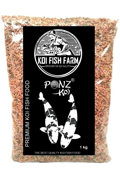 Ponz Pond Yem Karışık Pond Stick Koi ve Japon Balığı Yemi 1kilo Ponz Pond Yem Karışık Pond Stick Koi ve Japon Balığı Yemi 1kilo