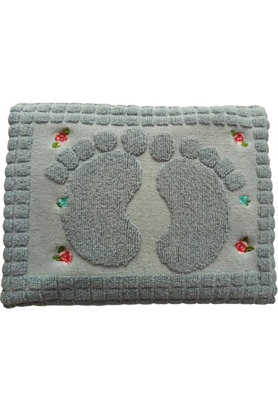 Nivemes Home Nivemeshome Pololife Gri Ayak Havlusu