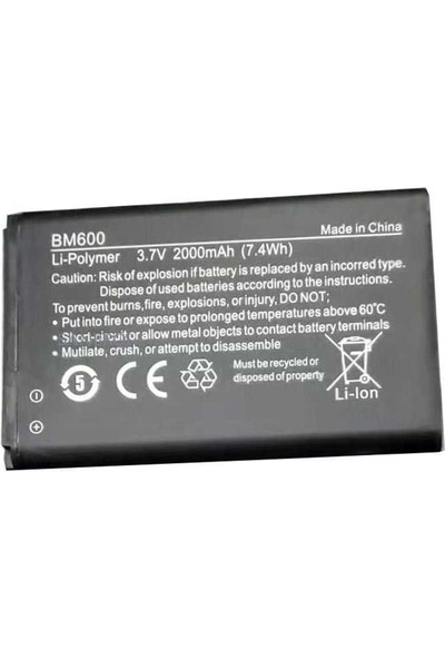 Devre Dünyası BM600 Li-Polymer 3.7V 2000MAH (7.4WH) Batarya Devre Dünyası BM600 Li-Polymer 3.7V 2000MAH (7.4WH) Batarya