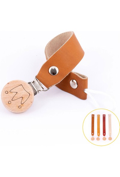 Motheric Paciclip Gerçek Deri Emzik ve Diş Kaşıyıcı Askısı Motheric Paciclip Gerçek Deri Emzik ve Diş Kaşıyıcı Askısı
